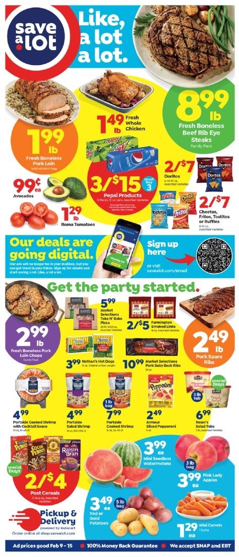 Save a Lot Ad Feb 9 - 15, 2022 | WeeklyAds2