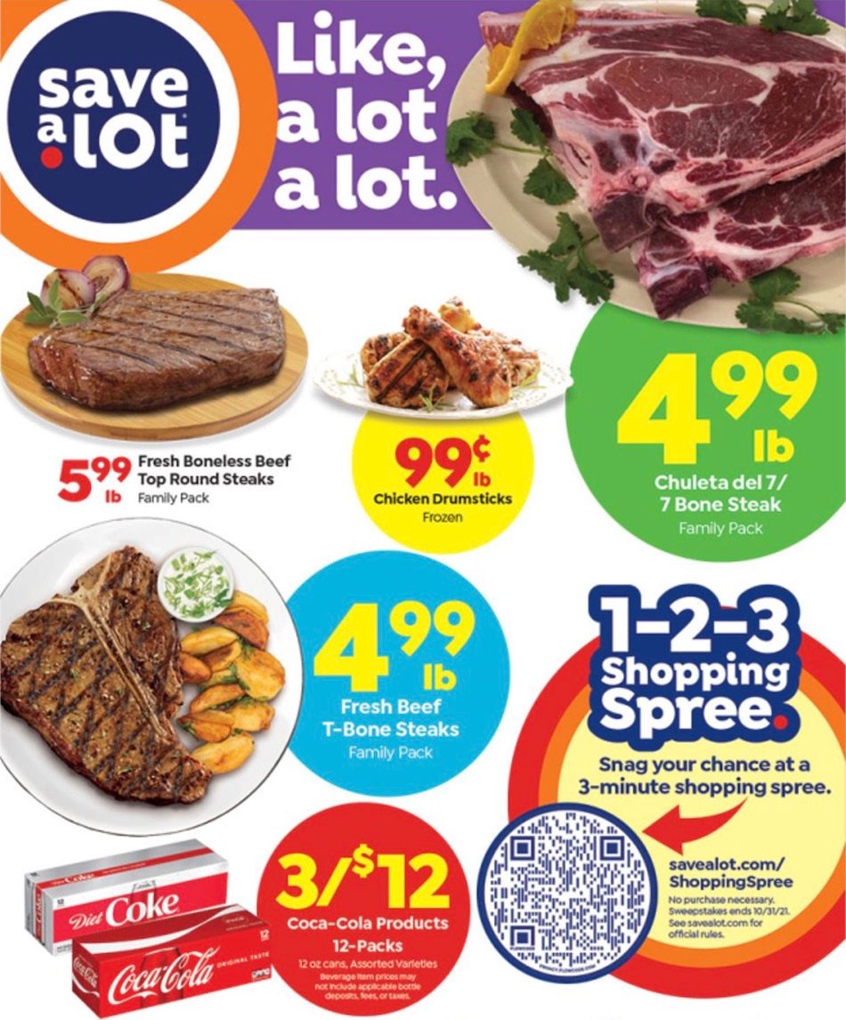 Save a Lot Ad Oct 20 - 26, 2021 - WeeklyAds2