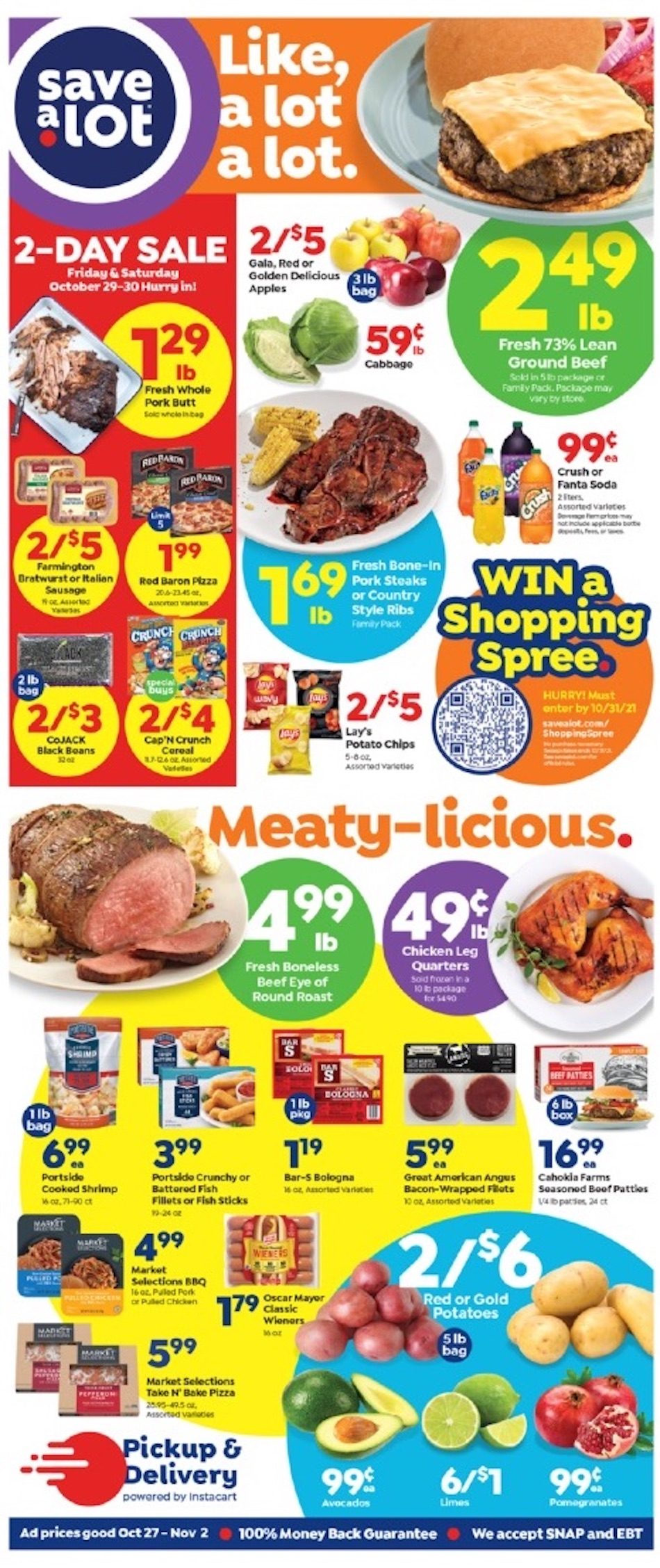 Save a Lot Ad Oct 27 - Nov 2, 2021 | WeeklyAds2