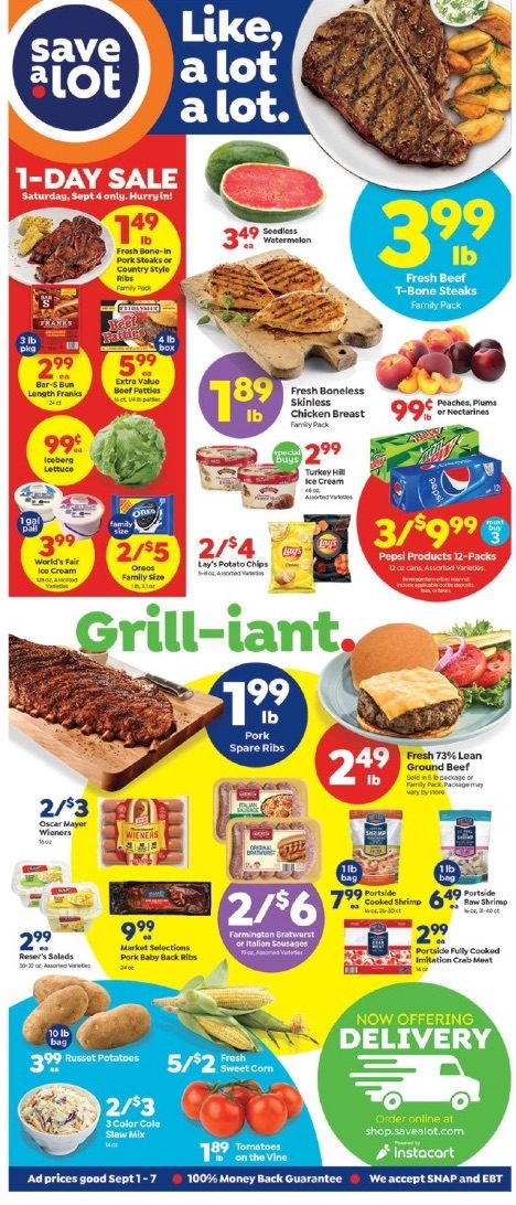 Save a Lot Ad Sep 1 - 7, 2021 | WeeklyAds2