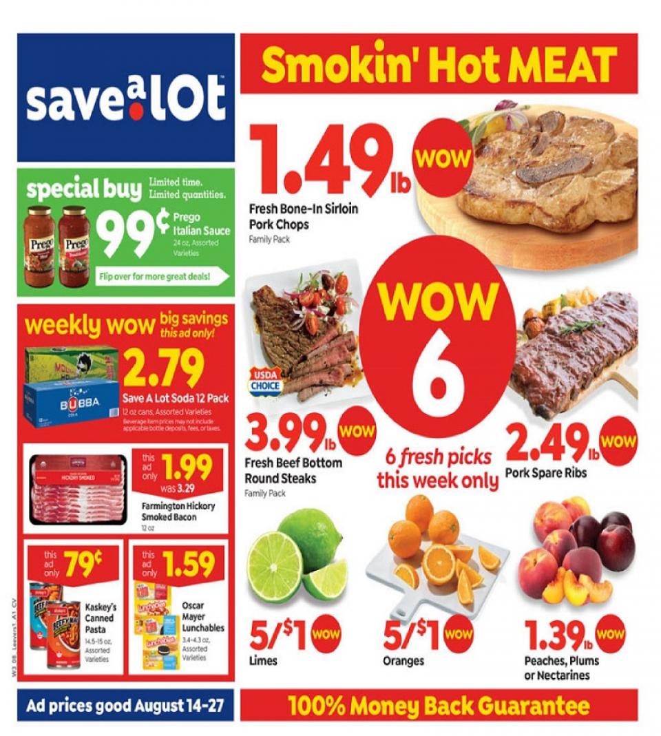 Save A Lot Weekly Ad Aug 14 - 27, 2019 - WeeklyAds2