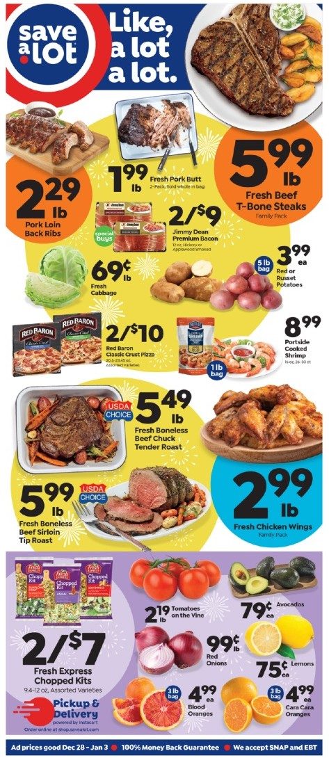 Save a Lot Weekly Ad Dec 28 2022 - Jan 3 2023 | WeeklyAds2
