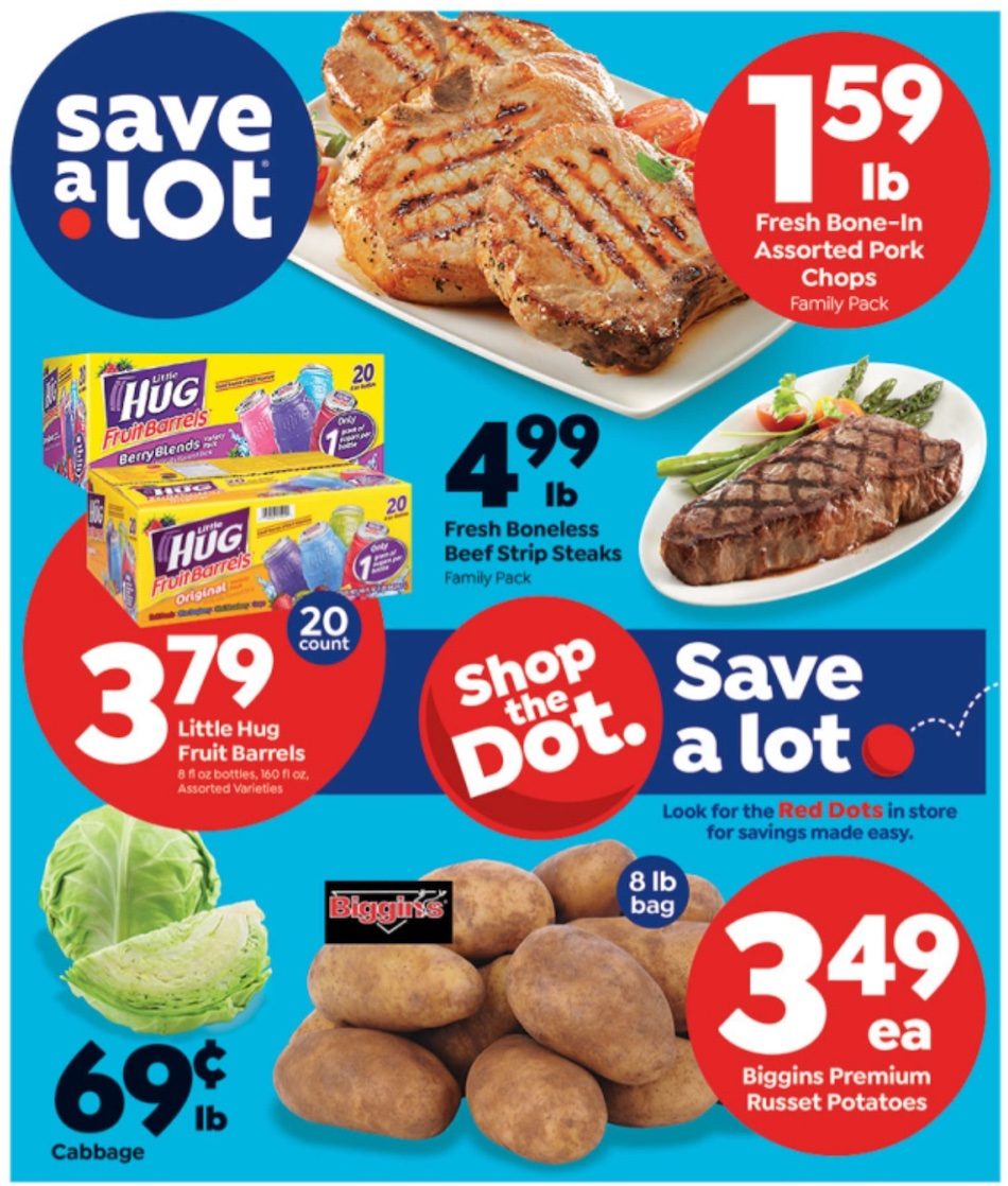 Save a Lot Weekly Ad Jan 10 - 16, 2024 | WeeklyAds2