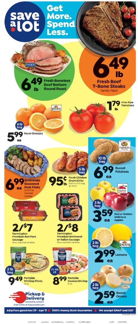 Save a Lot Weekly Ad Mar 29 - Apr 11, 2023 | WeeklyAds2