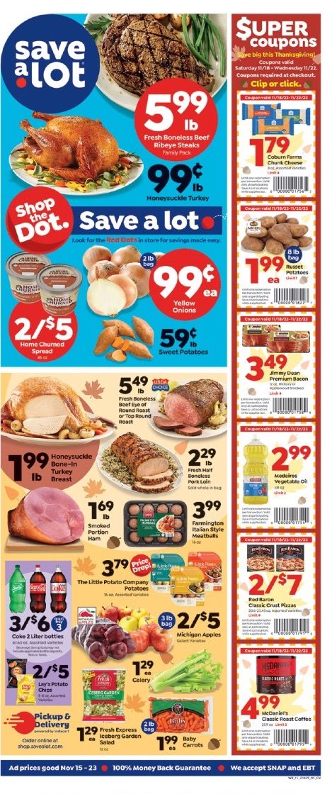 Save a Lot Weekly Ad Nov 15 - 23, 2023 | WeeklyAds2