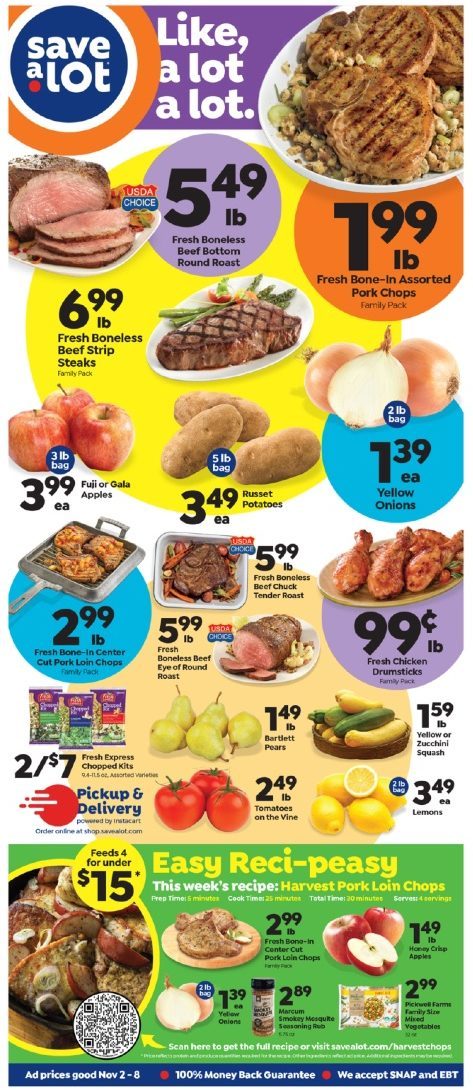 Save a Lot Weekly Ad Nov 2 - 8, 2022 | WeeklyAds2