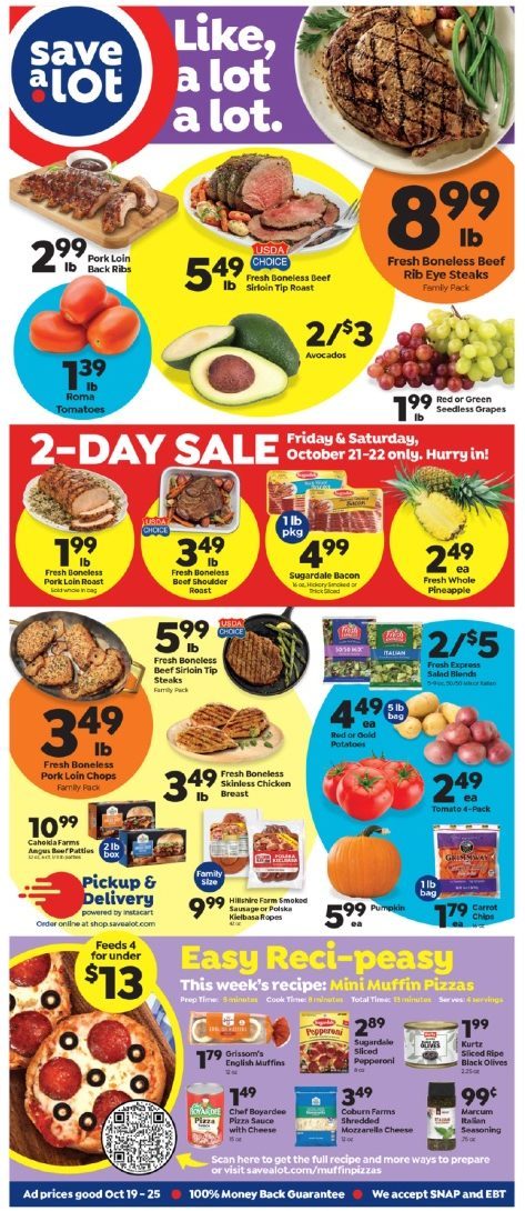 Save a Lot Weekly Ad Oct 19 - 25, 2022 | WeeklyAds2
