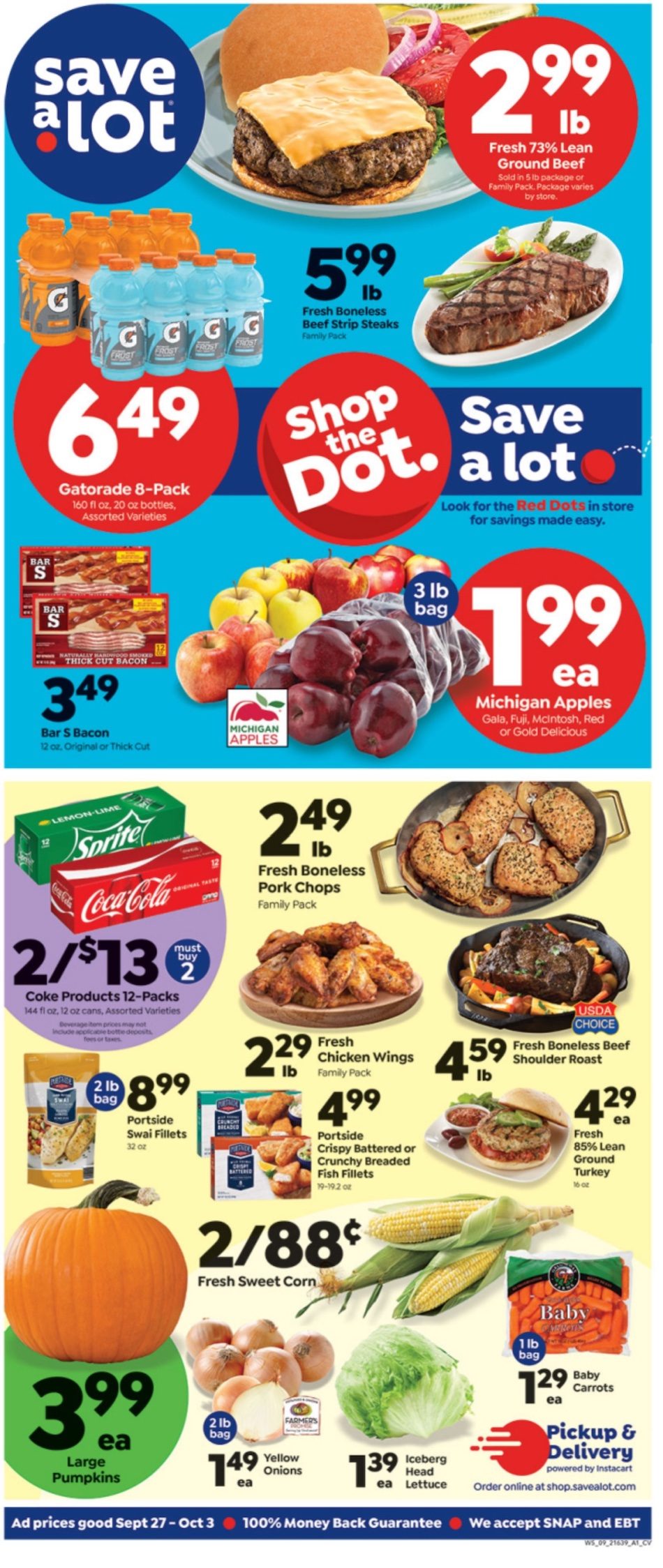 Save a Lot Weekly Ad Sep 27 - Oct 3, 2023 - WeeklyAds2