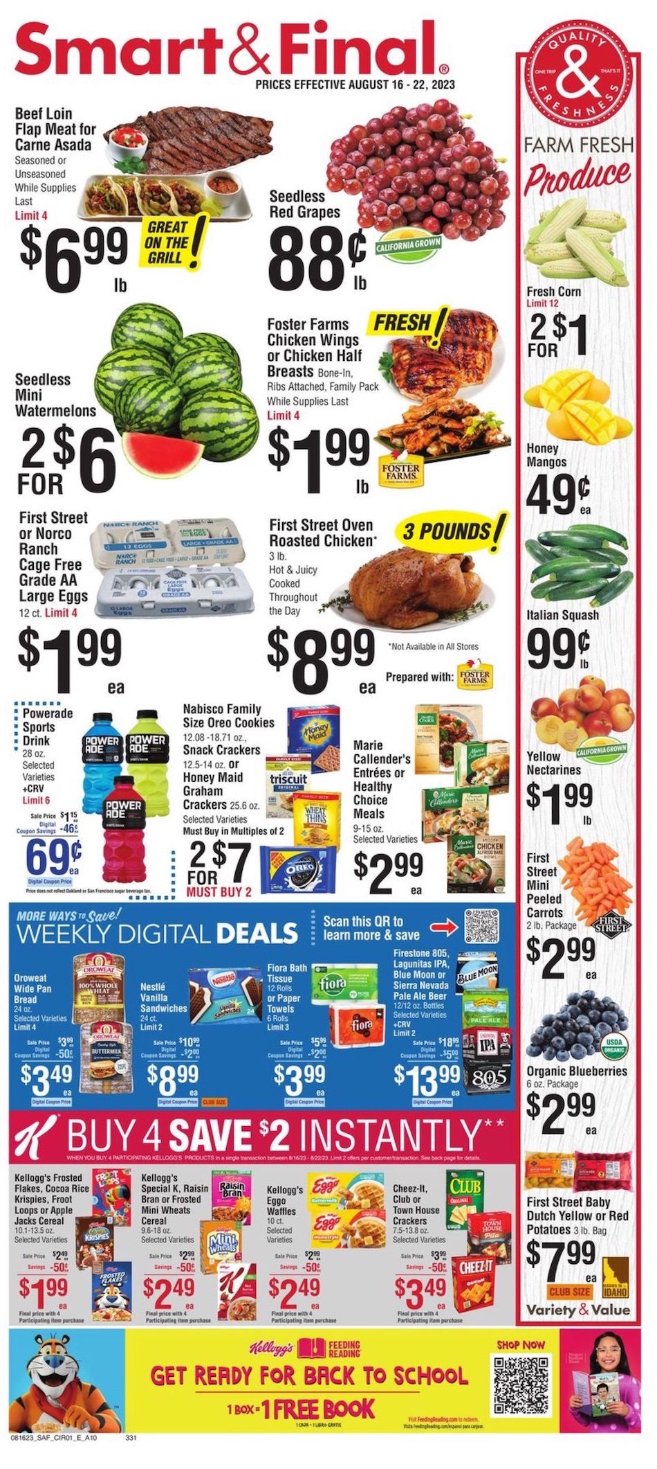 Smart & Final Weekly Ad Aug 16 - 22, 2023 | WeeklyAds2