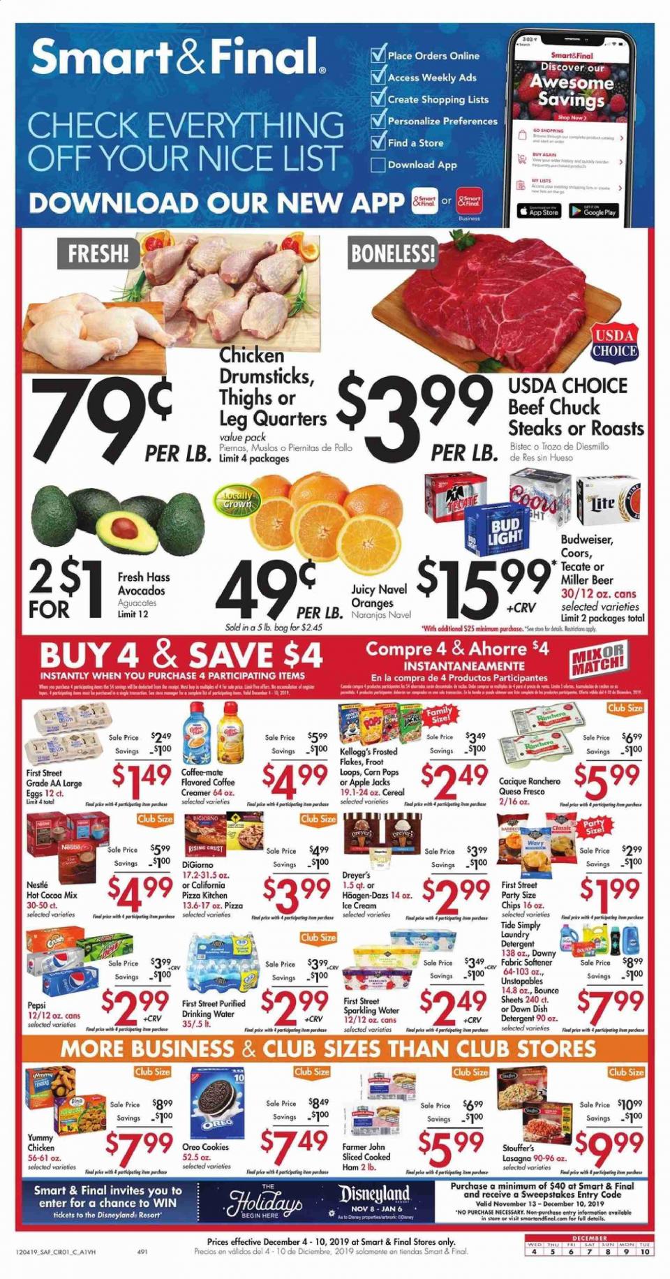 Smart and Final Ad Dec 4 - 10, 2019 | WeeklyAds2