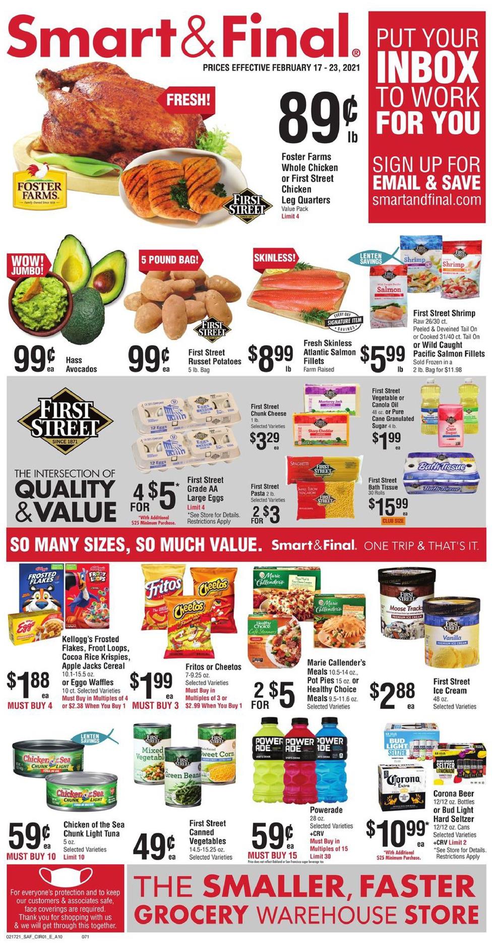 Smart and Final Ad Feb 17 - 23, 2021 | WeeklyAds2
