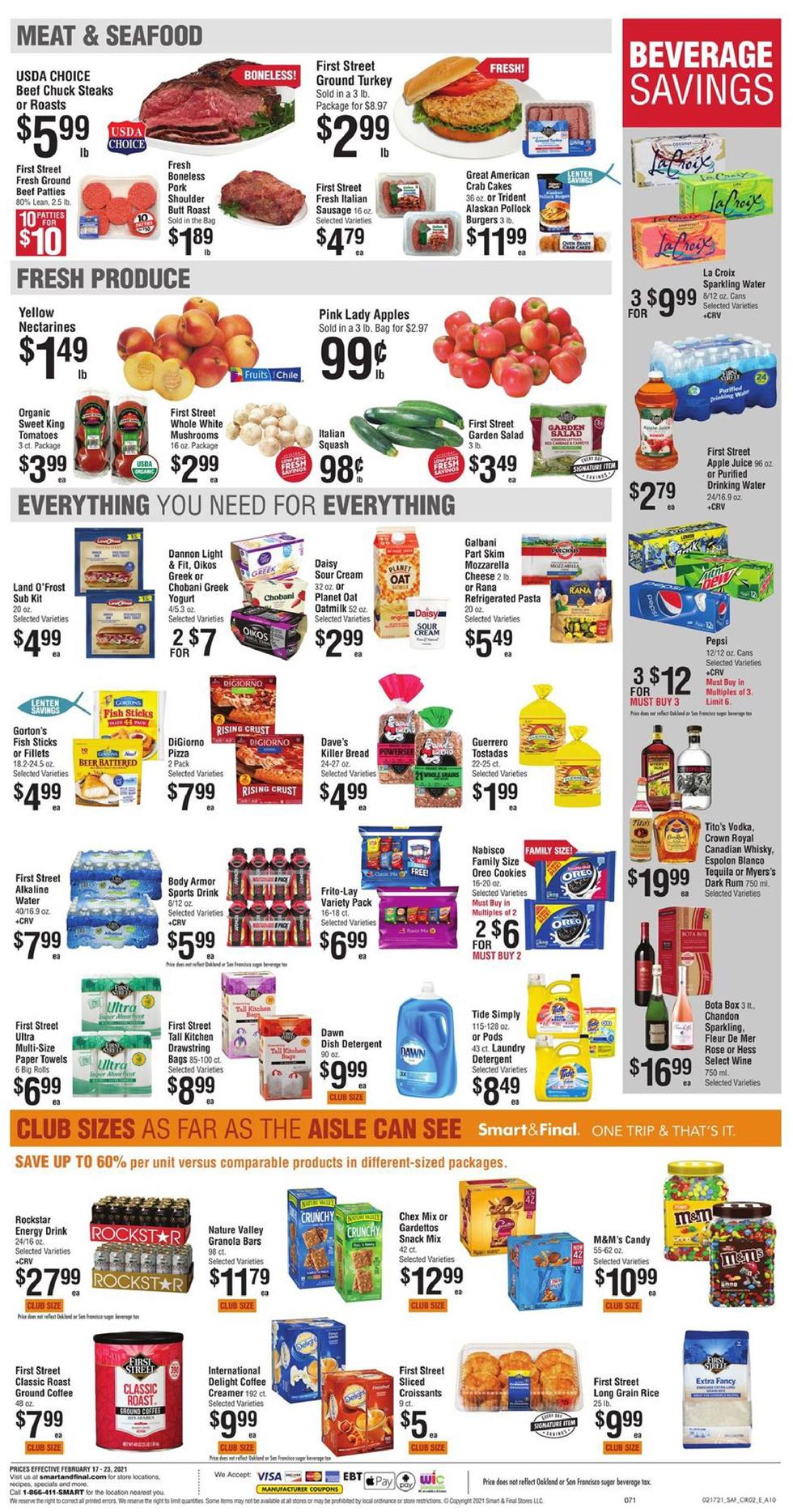 Smart and Final Ad Feb 17 - 23, 2021 - WeeklyAds2