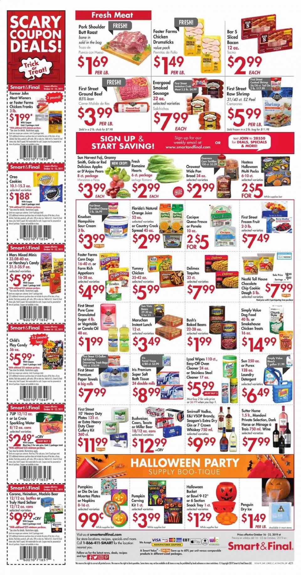 Smart and Final Ad Oct 16 - 22, 2019 - WeeklyAds2