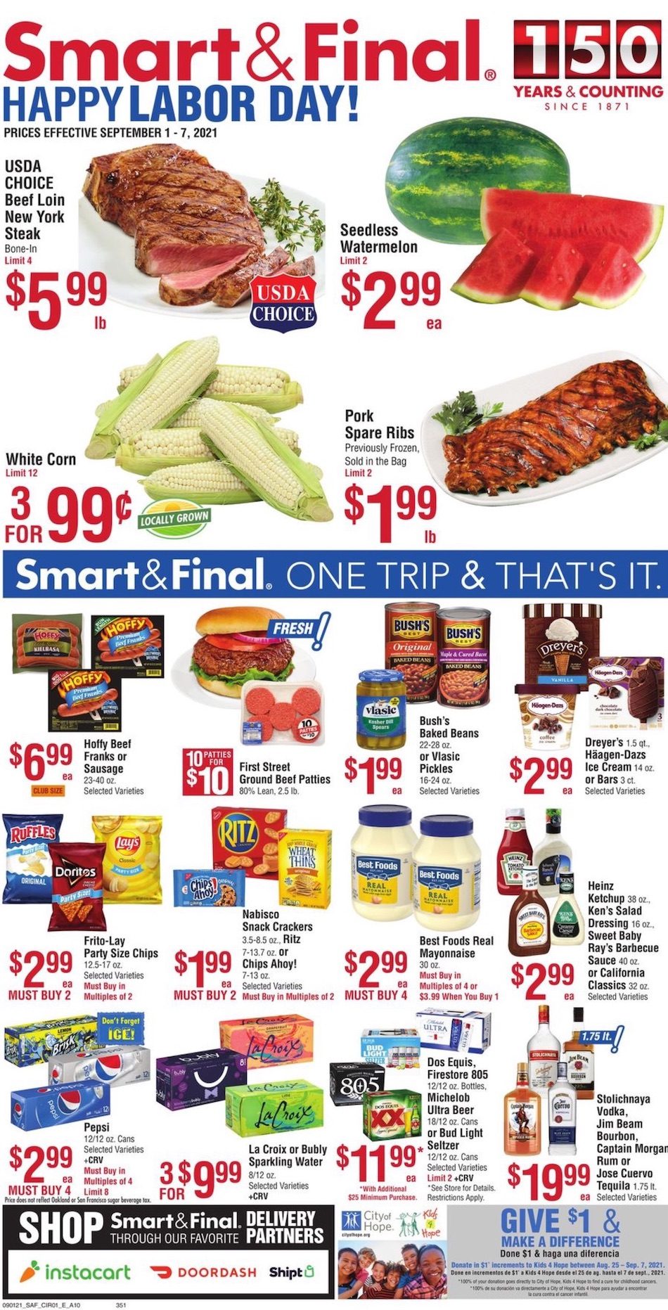 Smart & Final Ad Sep 1 - 7, 2021 | WeeklyAds2