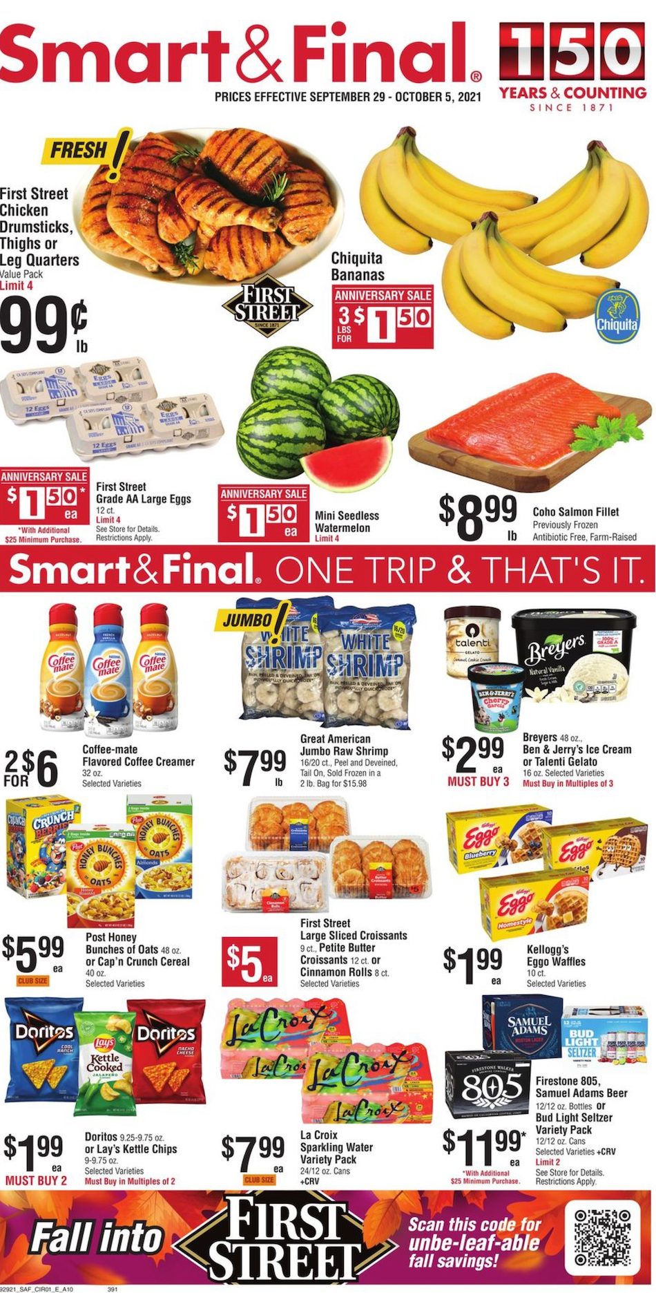 Smart and Final Ad Sep 29 - Oct 5, 2021 - WeeklyAds2