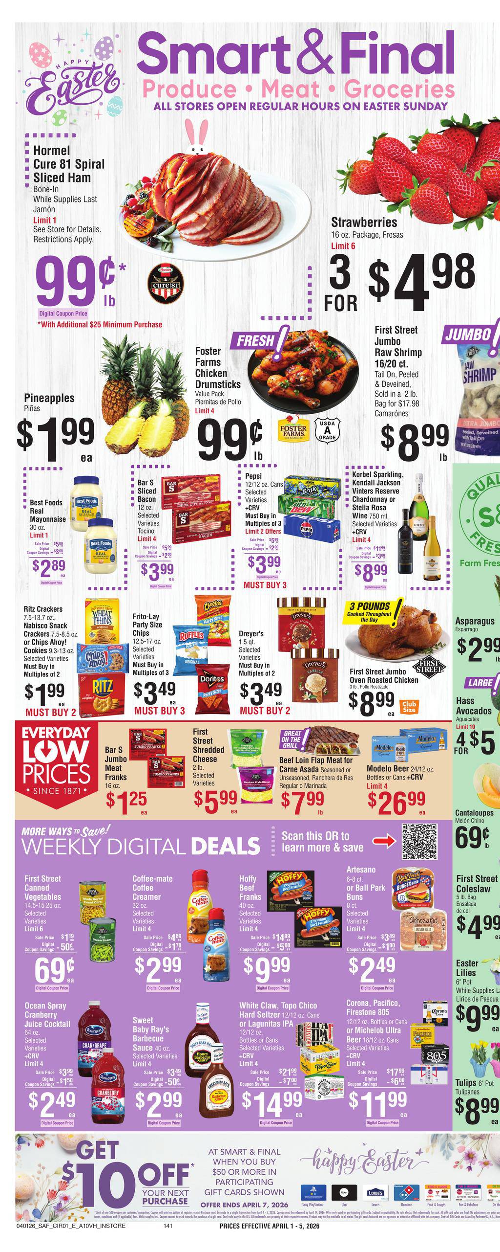 Smart and Final Weekly Ad April 1 - 7, 2026 | WeeklyAds2