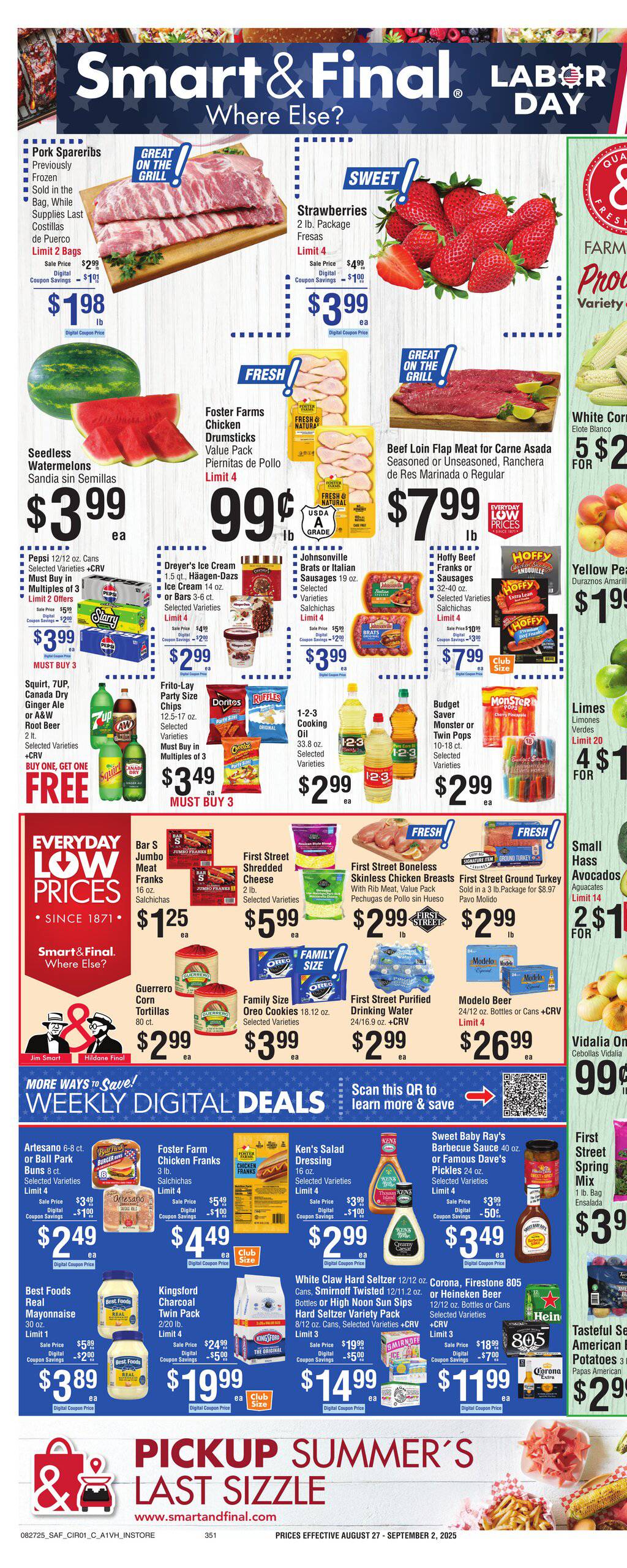 Smart and Final Weekly Ad August 27 - September 2, 2025 | WeeklyAds2