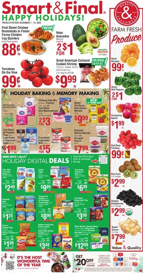 Smart & Final Weekly Ad Dec 7 - 13, 2022 | WeeklyAds2
