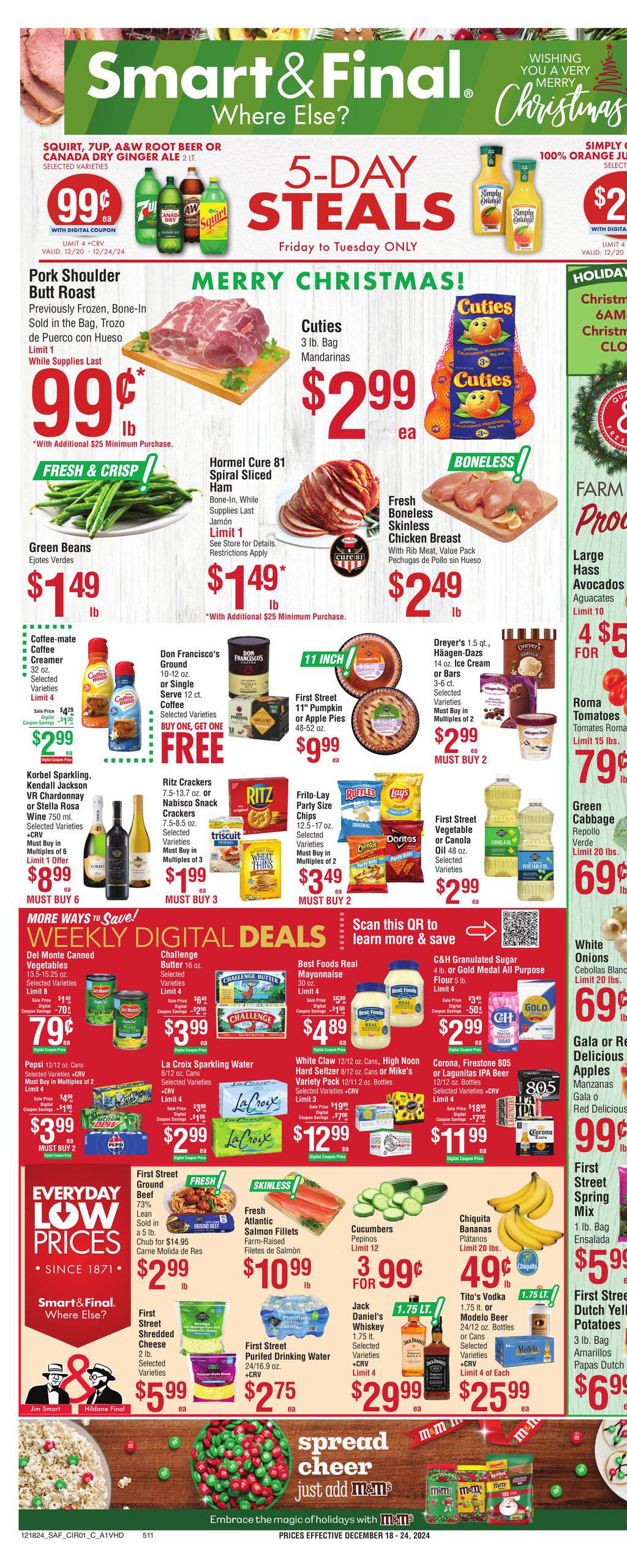Smart and Final Weekly Ad December 18 - 26, 2024 | WeeklyAds2