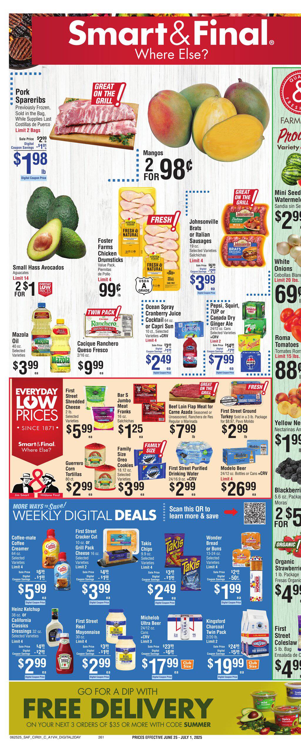 Smart and Final Weekly Ad June 25 - July 1, 2025 | WeeklyAds2