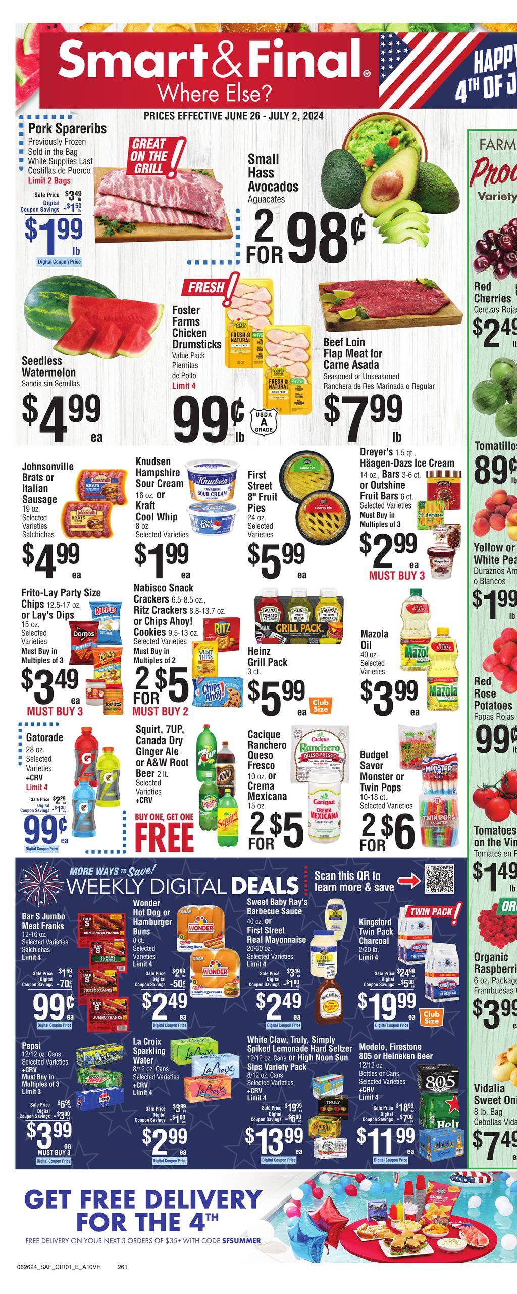 Smart and Final Weekly Ad June 26 - July 2, 2024 | WeeklyAds2