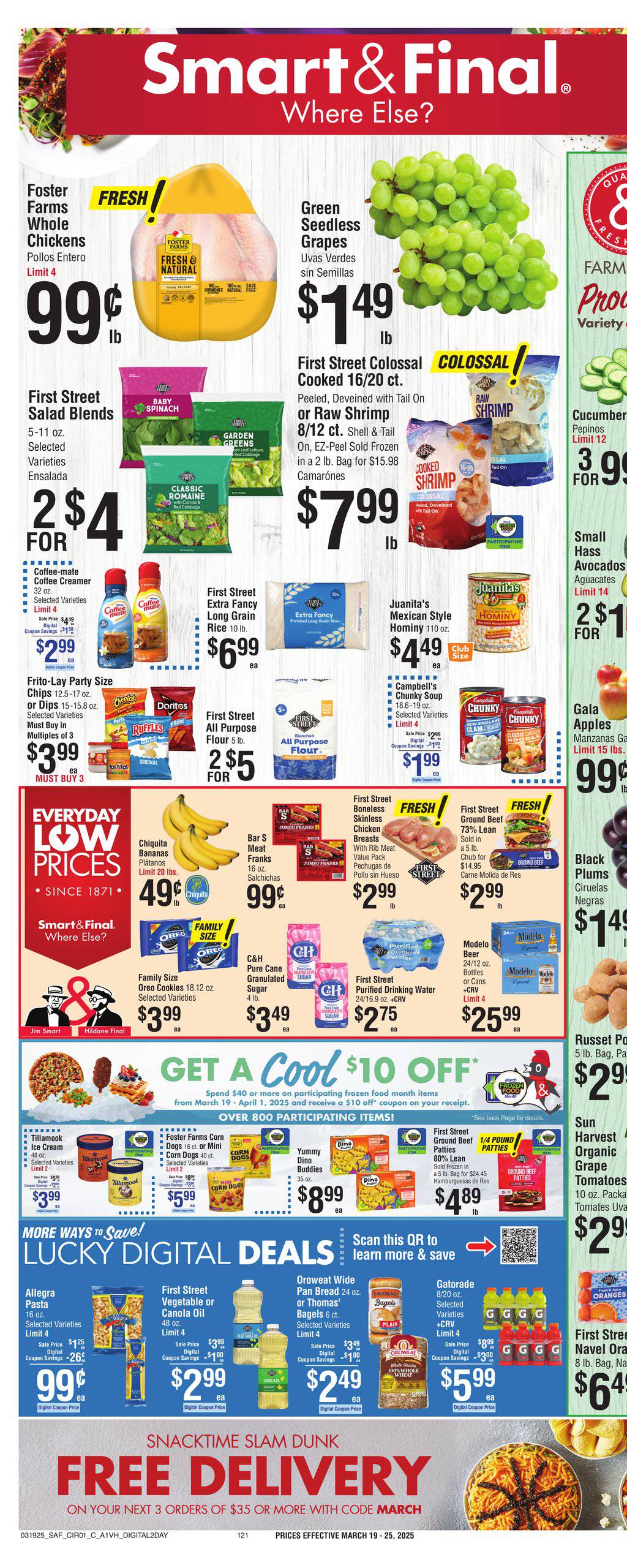 Smart and Final Weekly Ad March 19 - 25, 2025 | WeeklyAds2