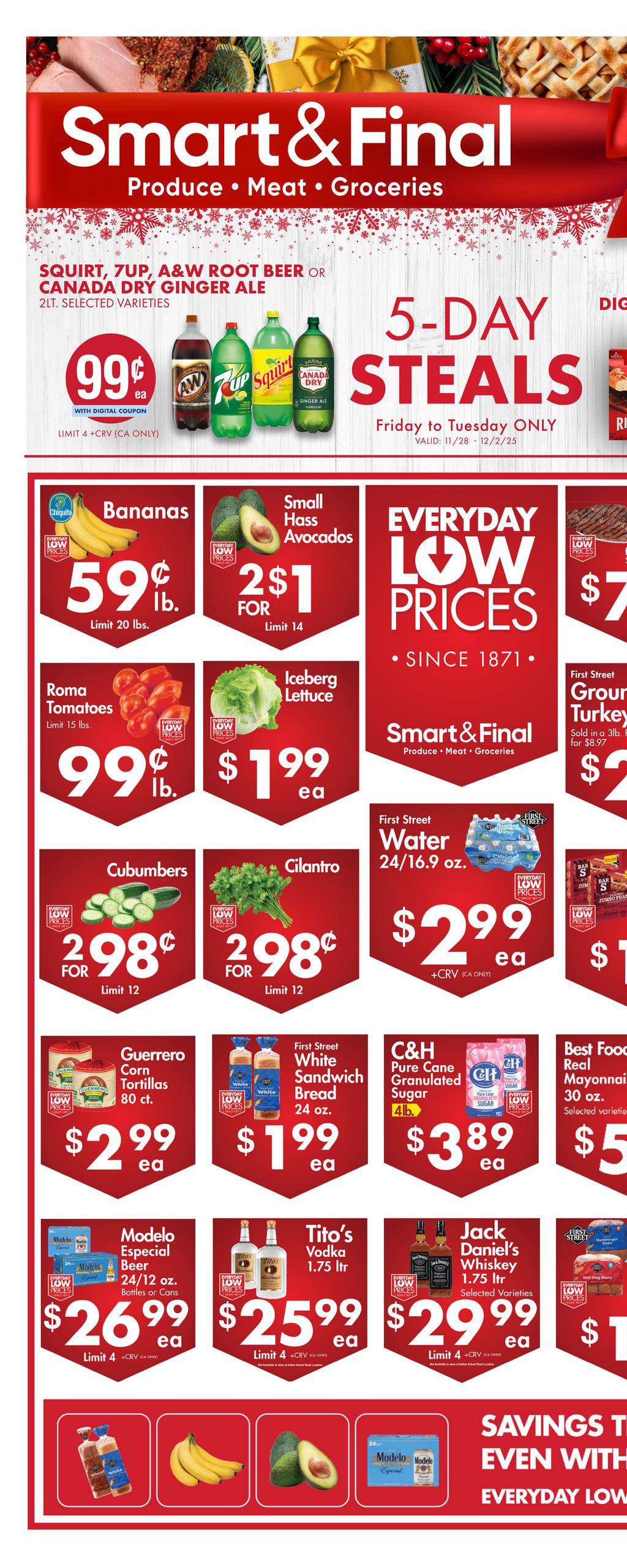 Smart and Final Weekly Ad November 28 - December 2, 2025 | WeeklyAds2