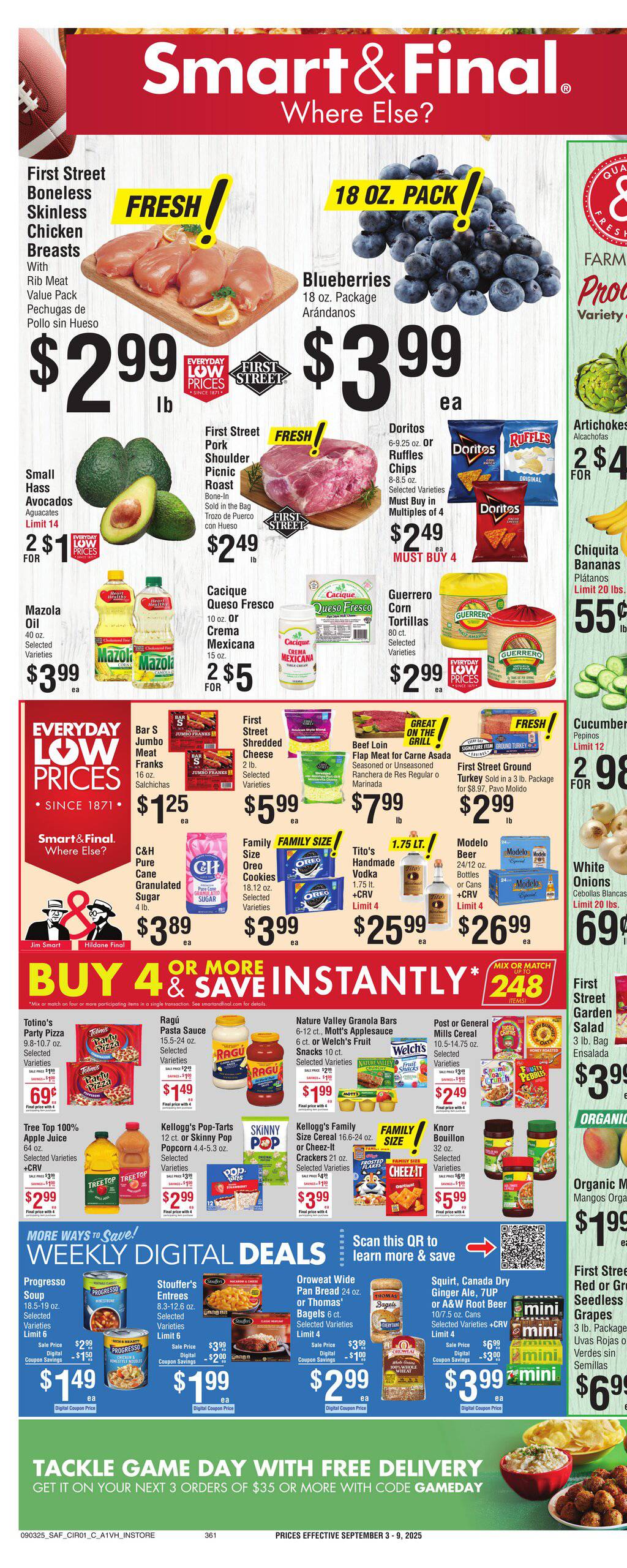 Smart and Final Weekly Ad September 3 - 9, 2025 | WeeklyAds2