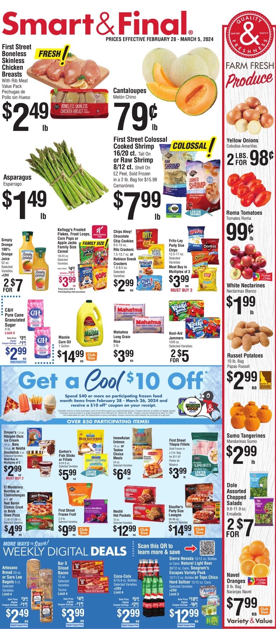 Smart & Final Weekly Ad Feb 28 - Mar 5, 2024 | WeeklyAds2