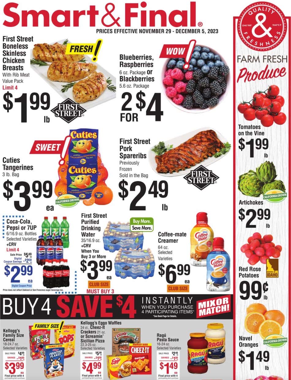 Smart & Final Weekly Ad Nov 29 - Dec 5, 2023 | WeeklyAds2