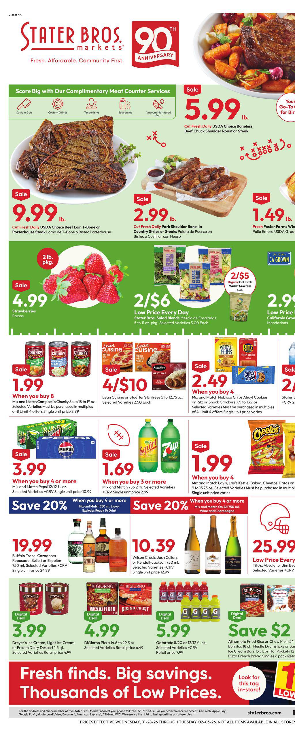 Stater Bros Ad Flyer January 28 - February 3, 2026 | WeeklyAds2