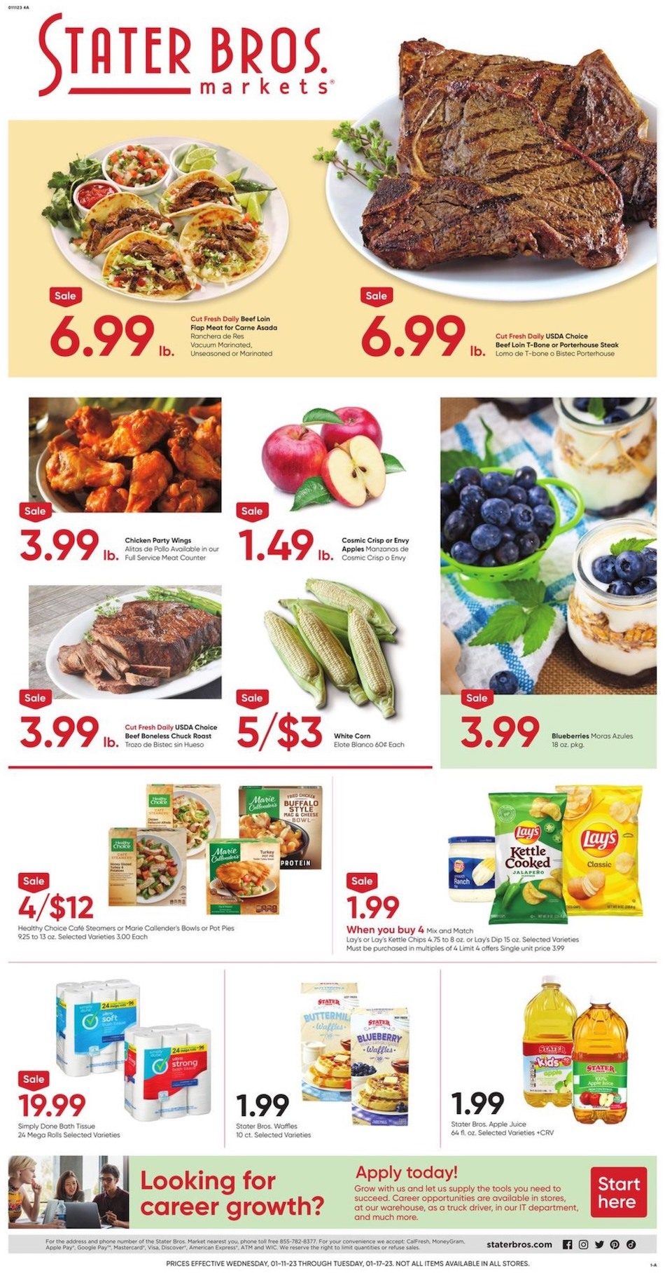 Stater Bros Weekly Ad Jan 11 - 17, 2023 | WeeklyAds2