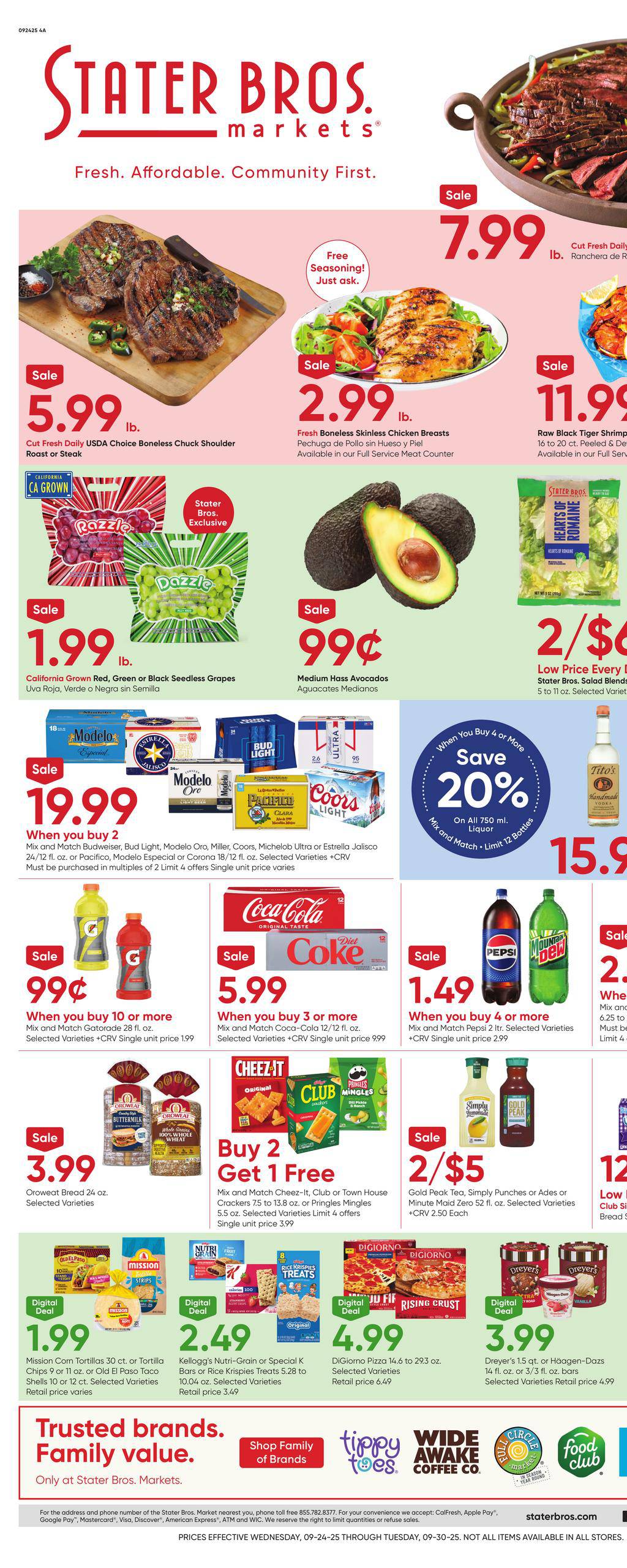 Stater Bros Weekly Ad September 24 - 30, 2025 | WeeklyAds2