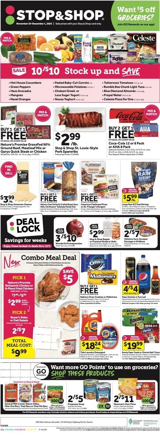 Stop & Shop Weekly Ad Nov 25 - Dec 1, 2022 | WeeklyAds2