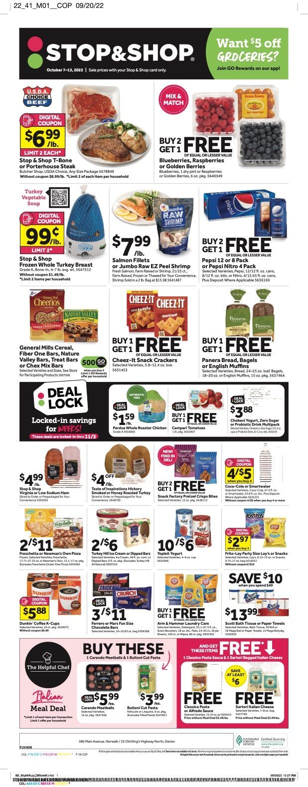 Stop & Shop Weekly Ad Oct 7 - 13, 2022 | WeeklyAds2