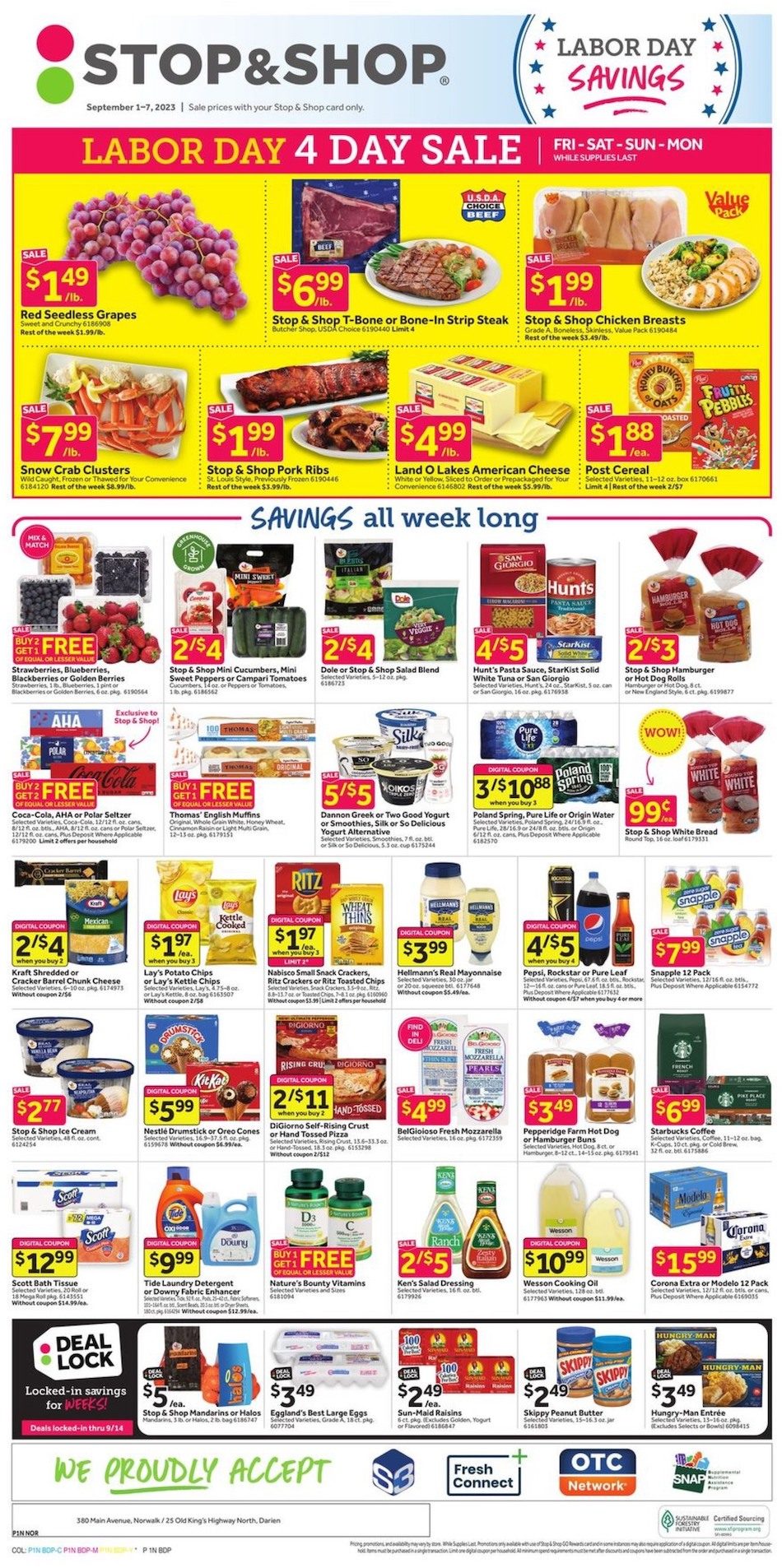 Stop & Shop Weekly Ad Sep 1 - 7, 2023 | WeeklyAds2