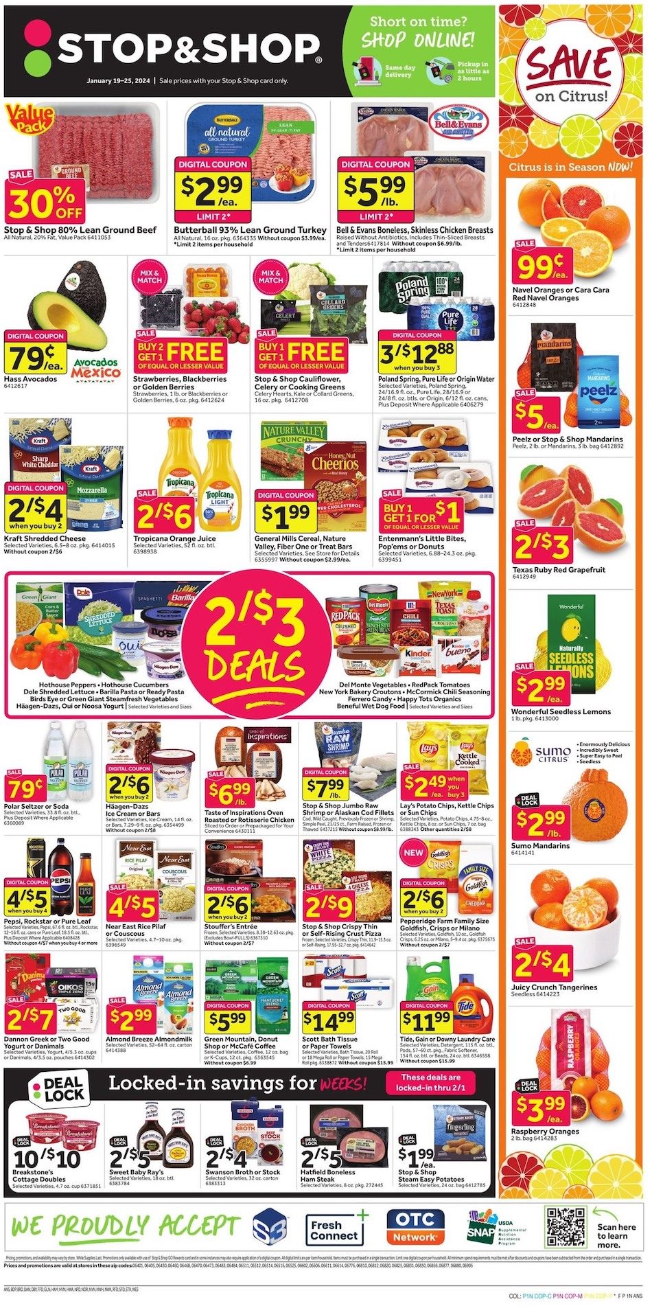 Stop & Shop Weekly Ad Jan 19 - 25, 2024 | WeeklyAds2
