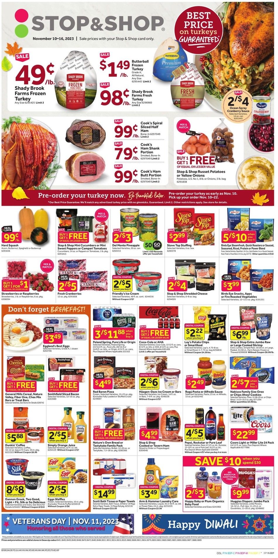 Stop & Shop Weekly Ad Nov 10 - 16, 2023 | WeeklyAds2