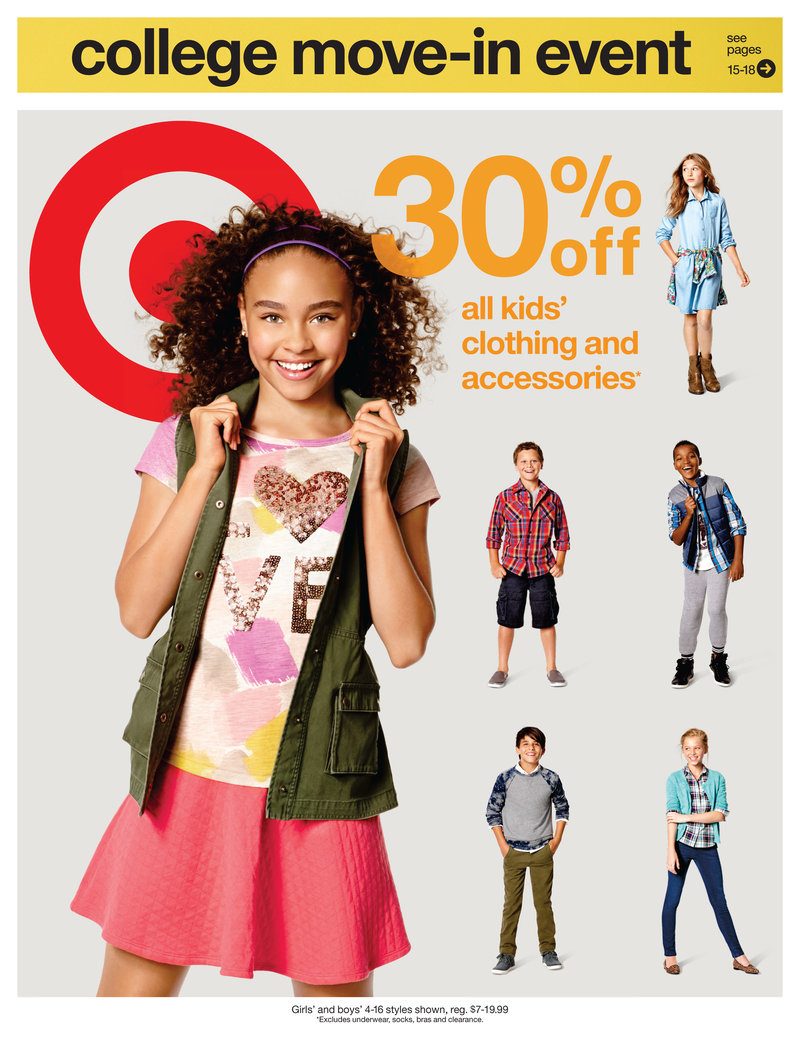 Target Weekly Ad 8/16 2015 Kids Clothing | WeeklyAds2