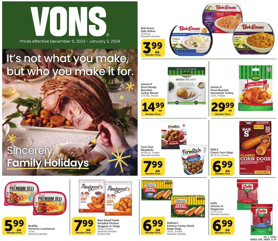 Vons Ad Big Book of Savings Dec 2023 | WeeklyAds2