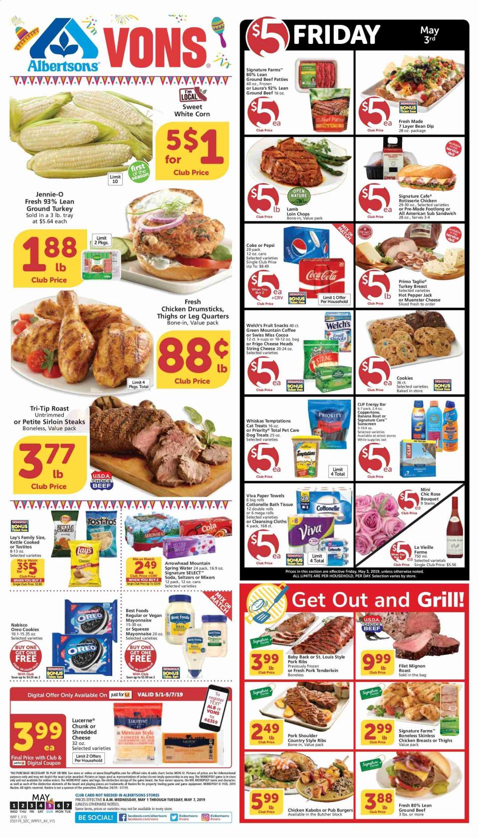 Vons Ad May 1 - 7, 2019 | WeeklyAds2