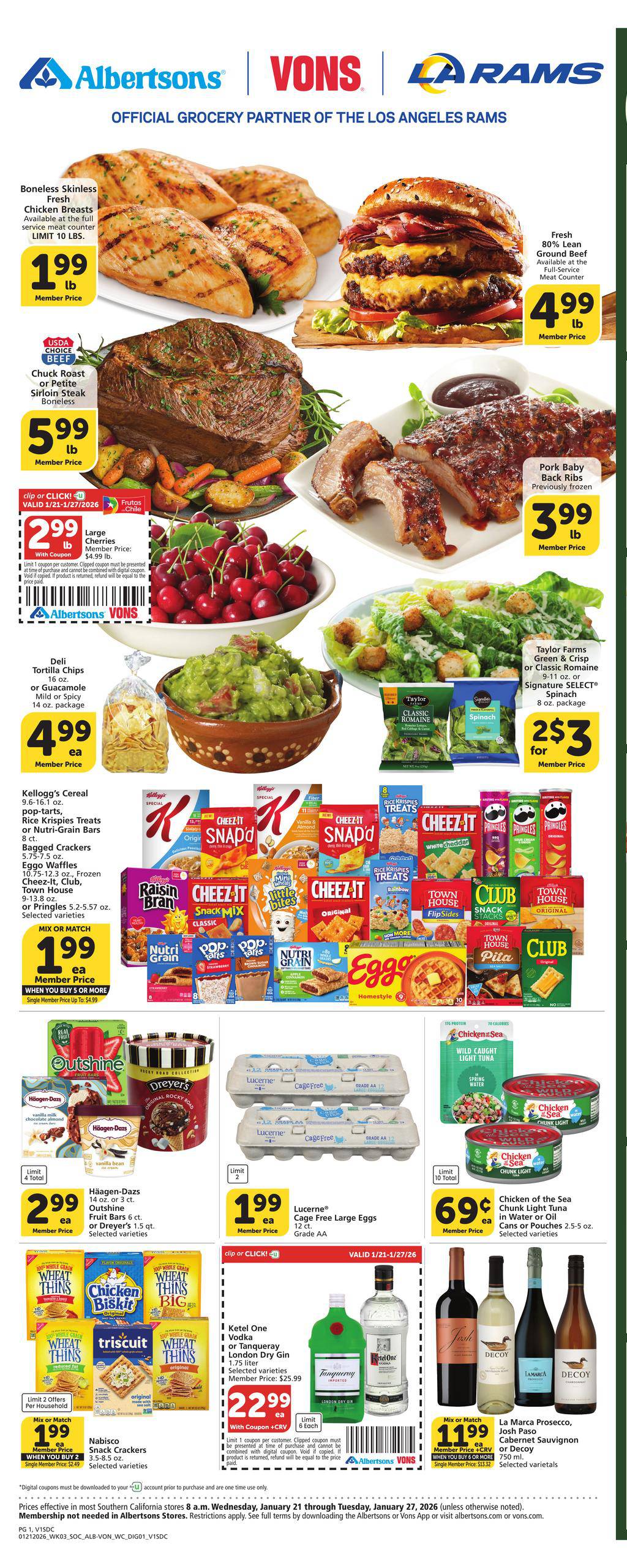 Vons Weekly Ad January 21 - 27, 2026 | WeeklyAds2