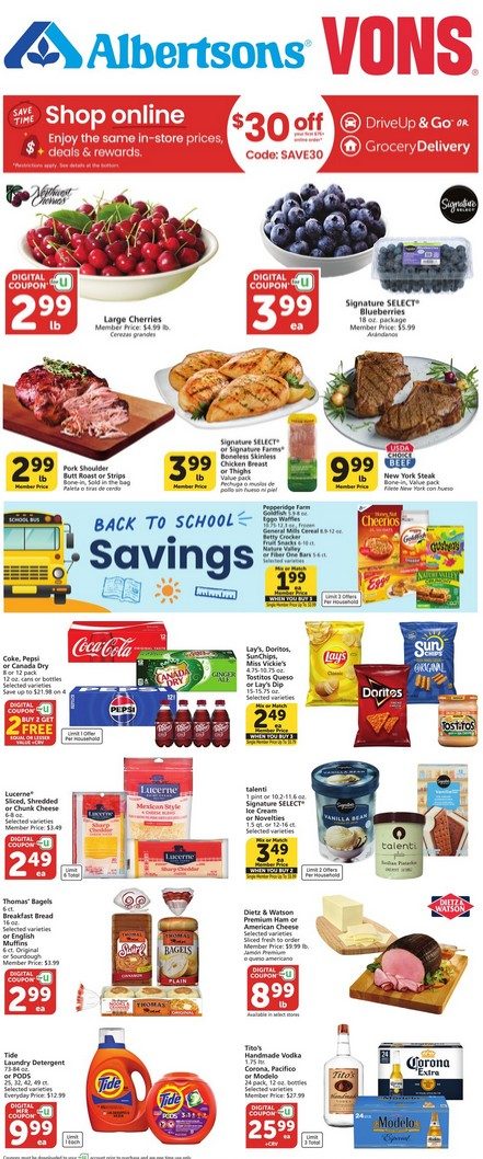 Vons Weekly Ad July 23 - 29, 2025 | WeeklyAds2