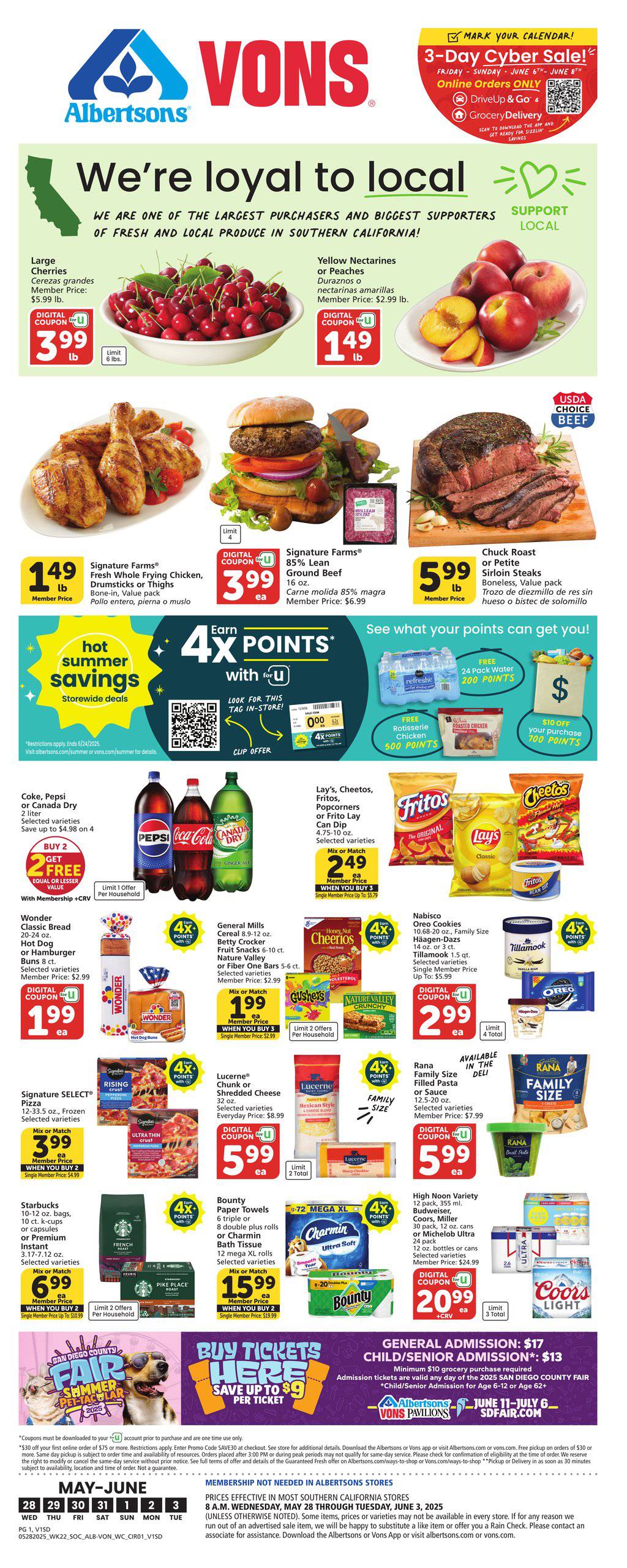 Vons Weekly Ad May 28 - June 3, 2025 | WeeklyAds2