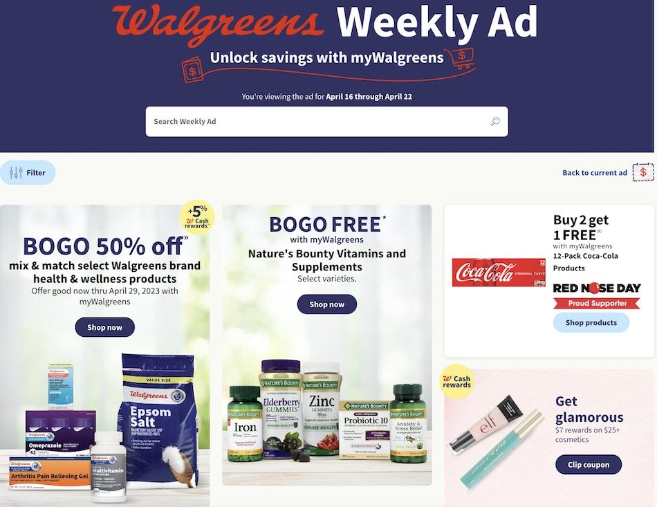 Walgreens Weekly Ad Sale Apr 16 - 22, 2023 | WeeklyAds2