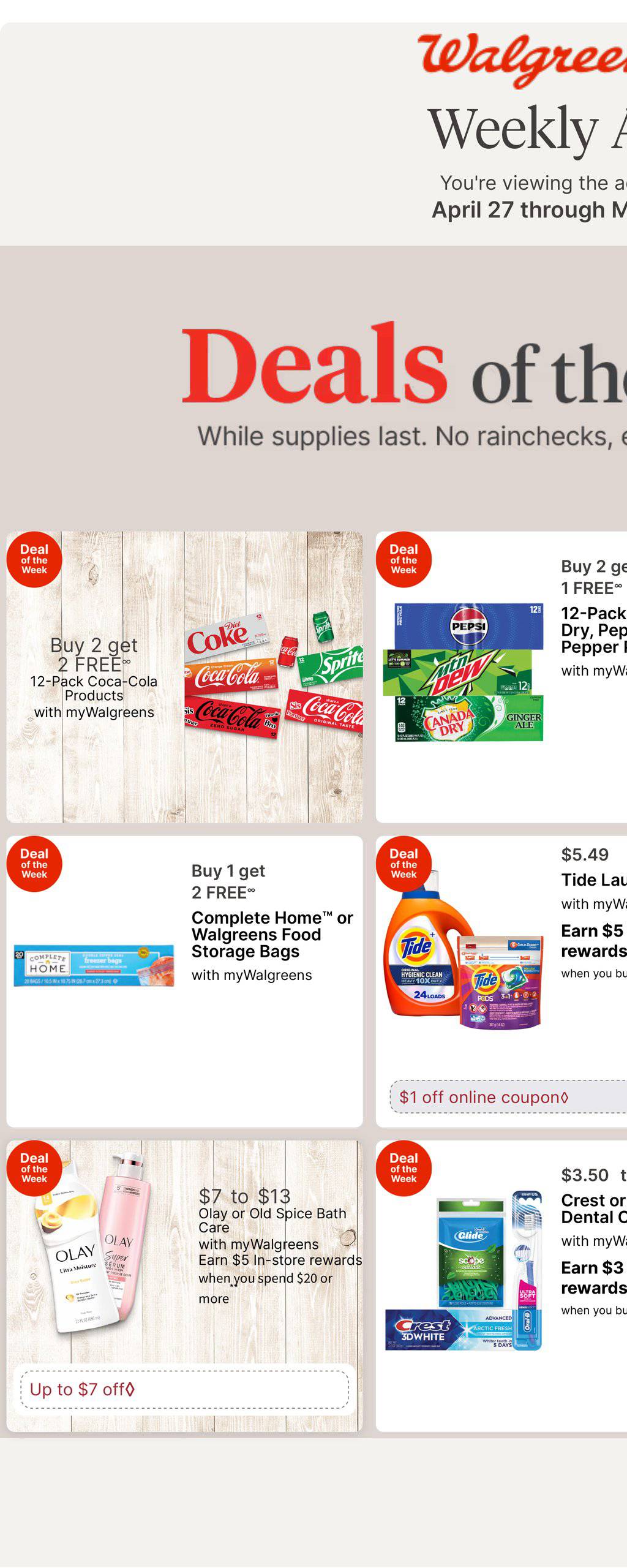 Walgreens Weekly Ad April 27 - May 3, 2025 | WeeklyAds2