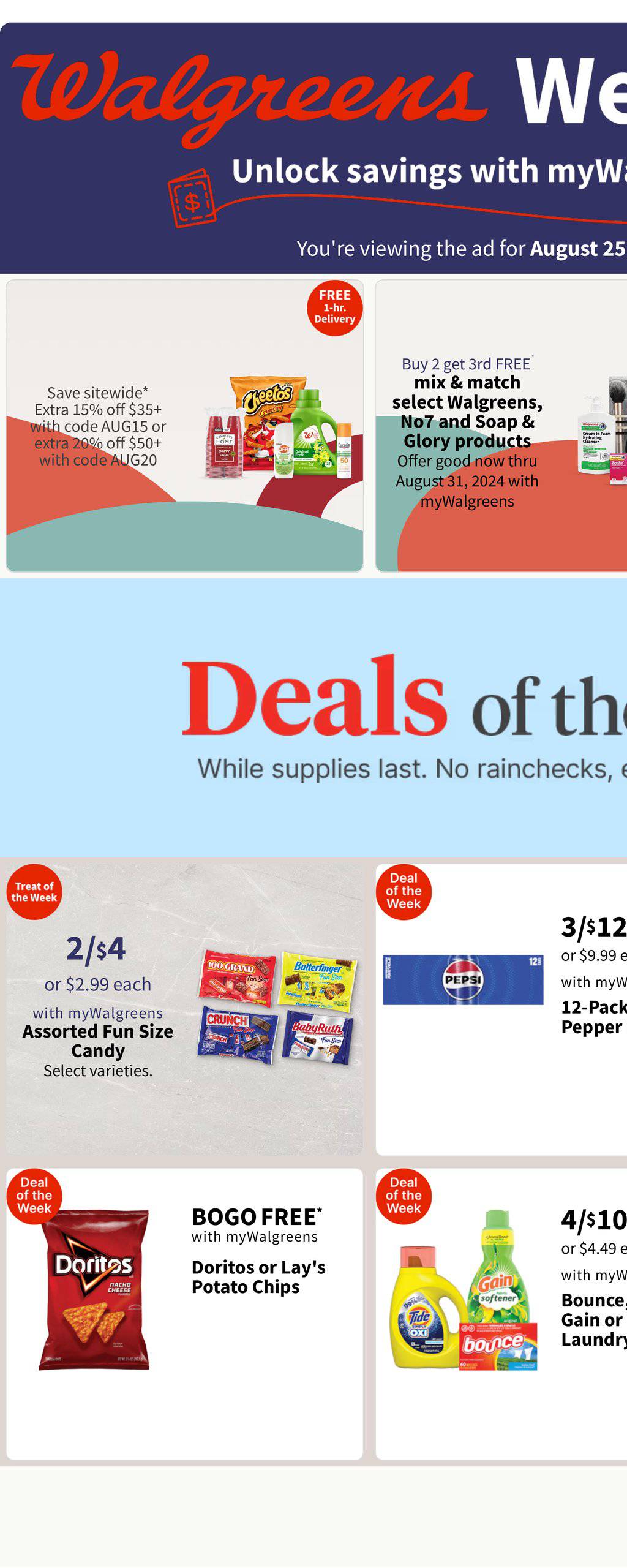 Walgreens Weekly Ad August 25 - 31, 2024 | WeeklyAds2