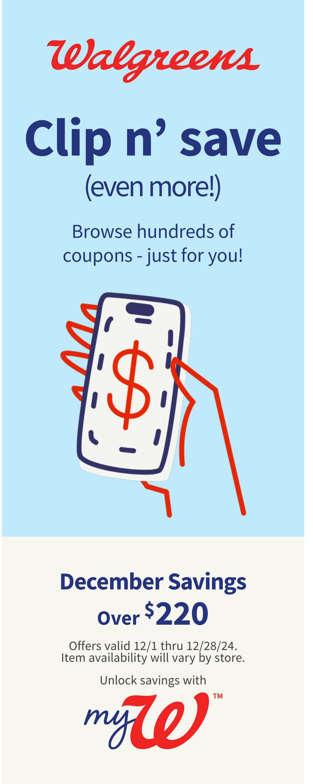 Walgreens Weekly Ad December Savings Book December 1 - 28, 2024 ...