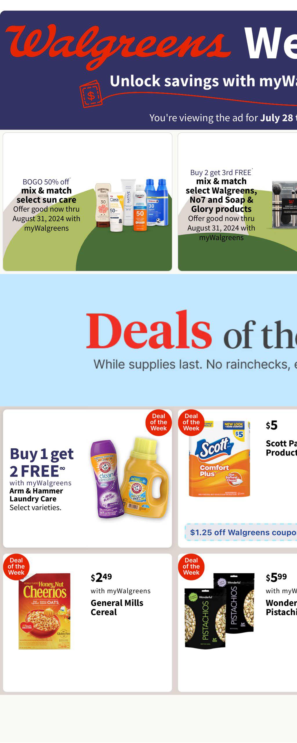 Walgreens Weekly Ad July 28 - August 3, 2024 | WeeklyAds2