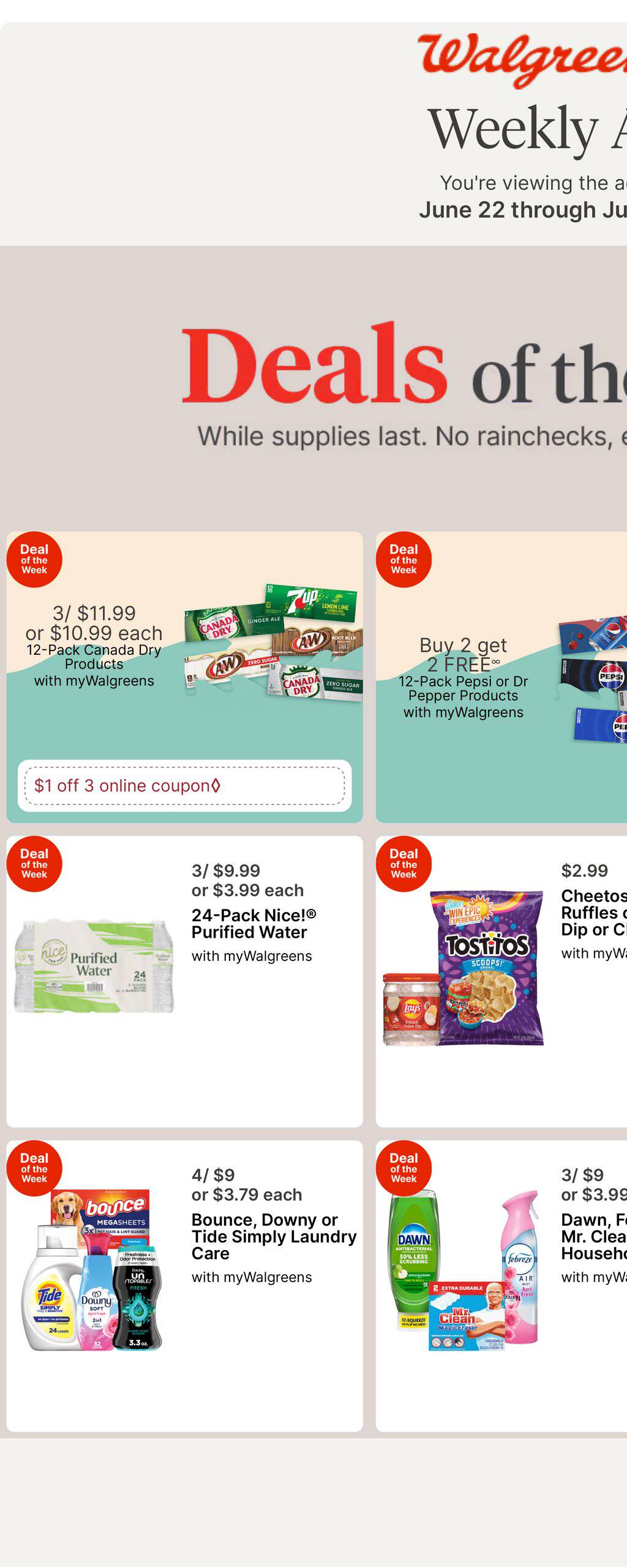 Walgreens Weekly Ad June 22 - 28, 2025 | WeeklyAds2